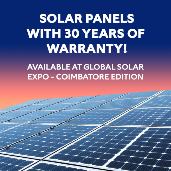 Global Solar Expo Tamil Nadu | 2nd Coimbatore Solar Expo 20–22 May 2026