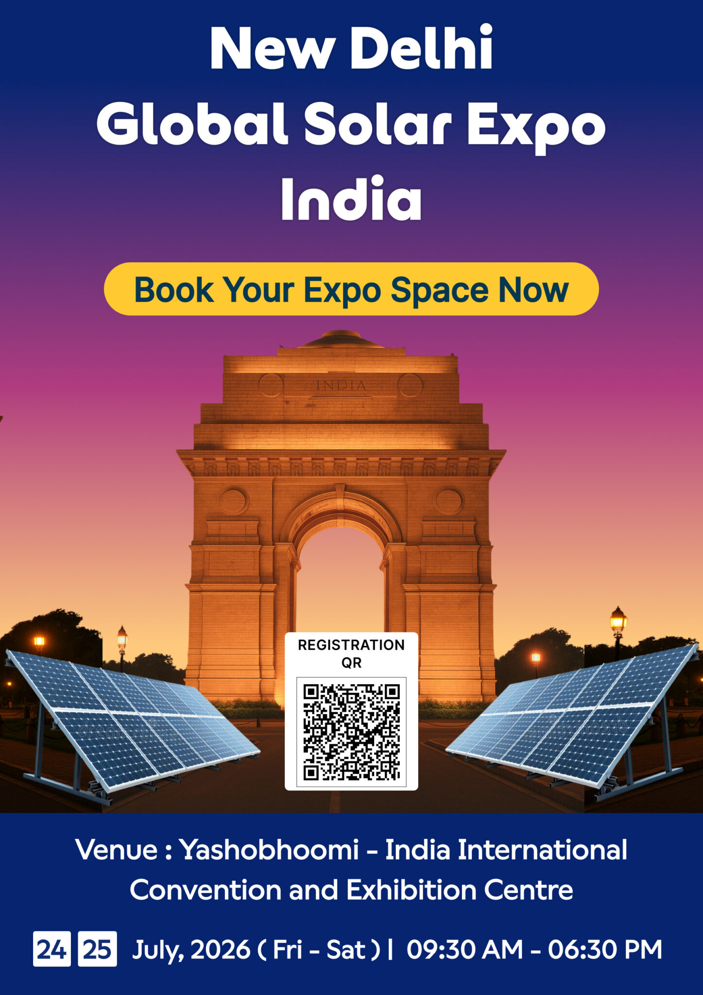 New Delhi expo 24–25 July 2026 - Welcome To Global Solar Expo,