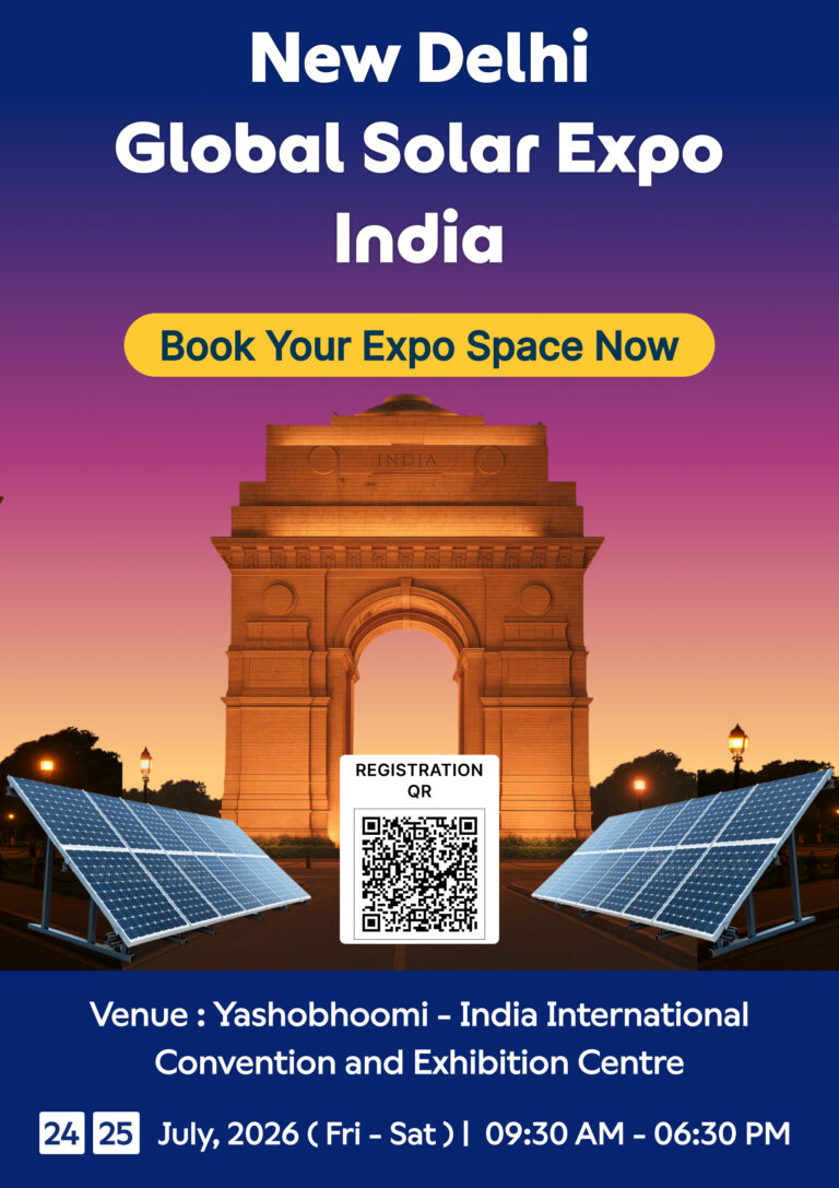 New Delhi expo 24–25 July 2026 - Welcome To Global Solar Expo,